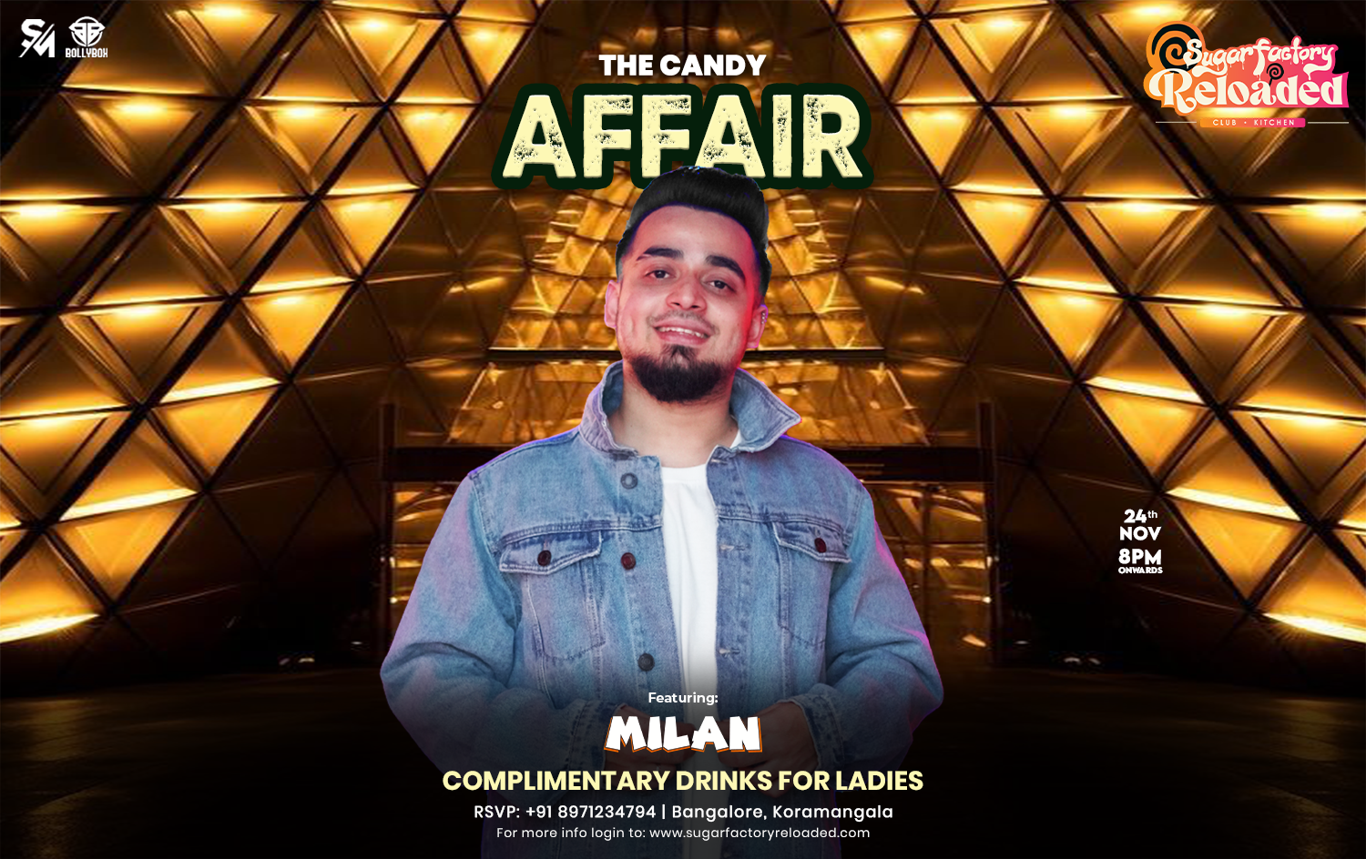 Sugar Factory Bangalore - Experience #1 Dj Event | The Candy Affair